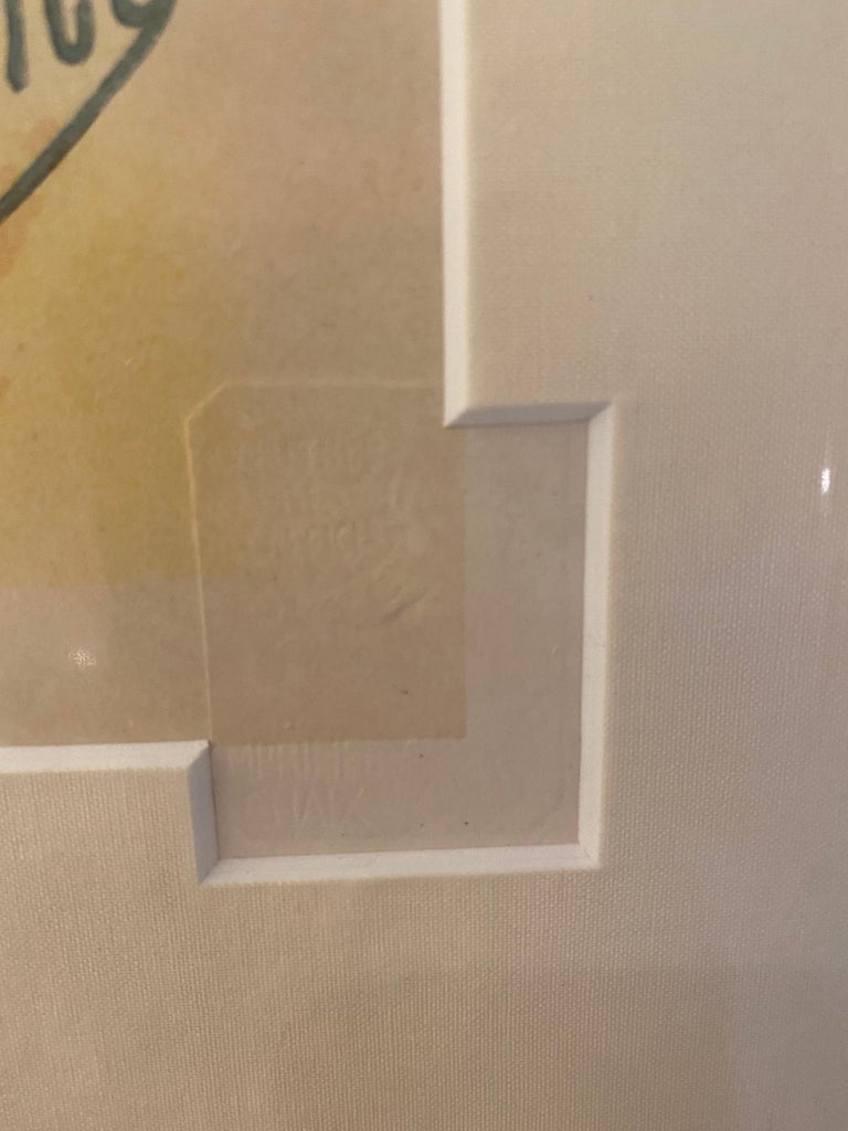 Julius Price - "An Artist's Model" from "Les Maitres de L'Affiche ...