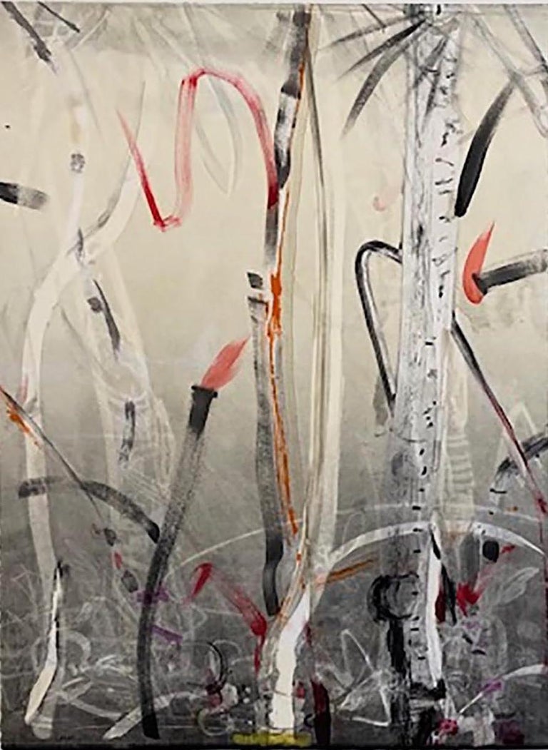 Nancy Lasar - Tree Diptych For Sale at 1stDibs