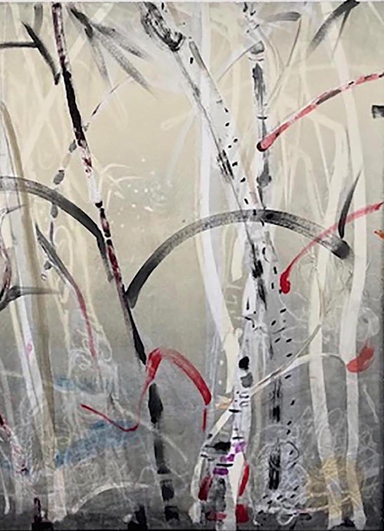 Nancy Lasar - Tree Diptych For Sale at 1stDibs