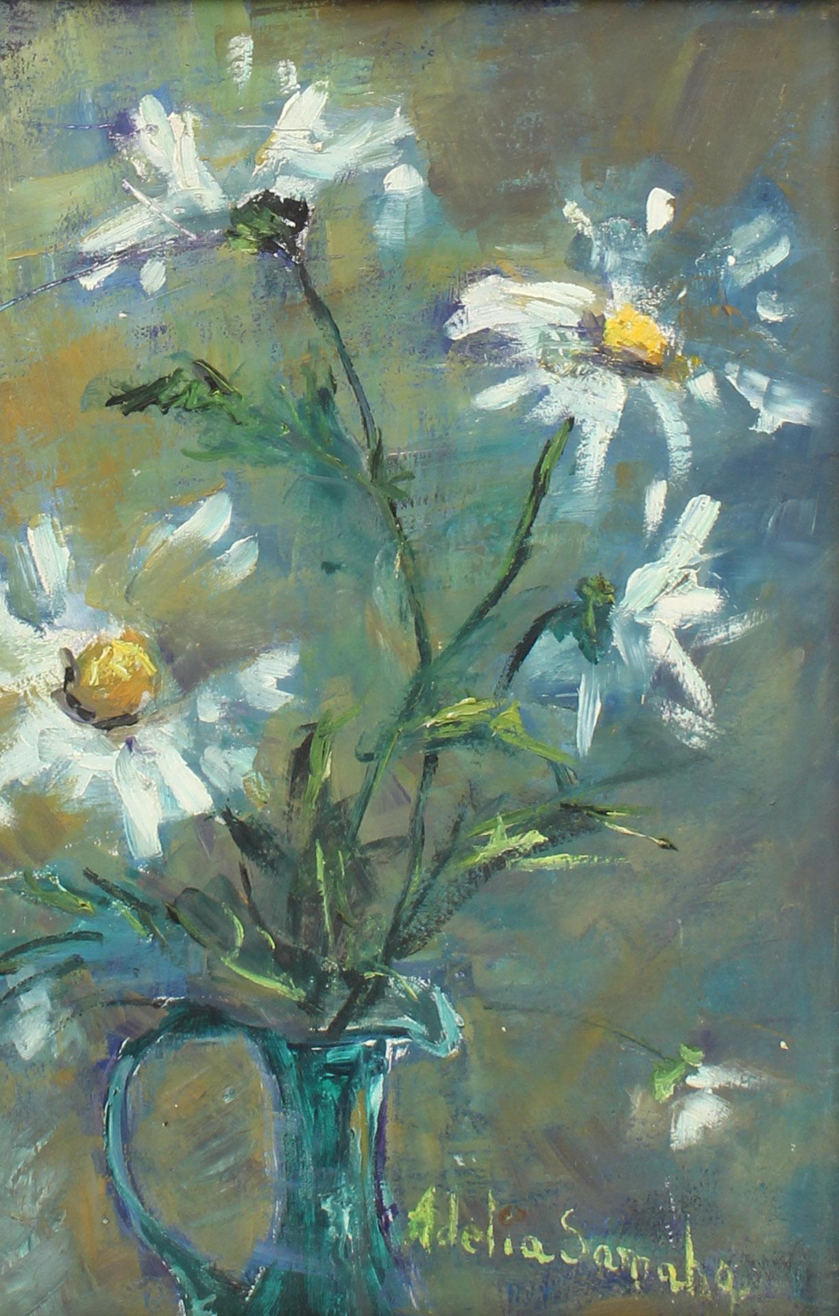 Adelia Samaha - Mid Century Still Life by Listed Artist Adelia Samaha ...