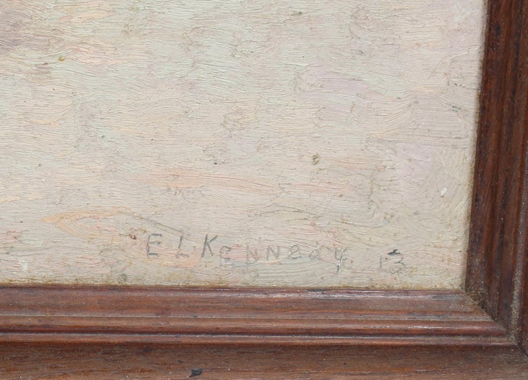 Edward L Kennedy - Antique American Oil Painting Reflections ...