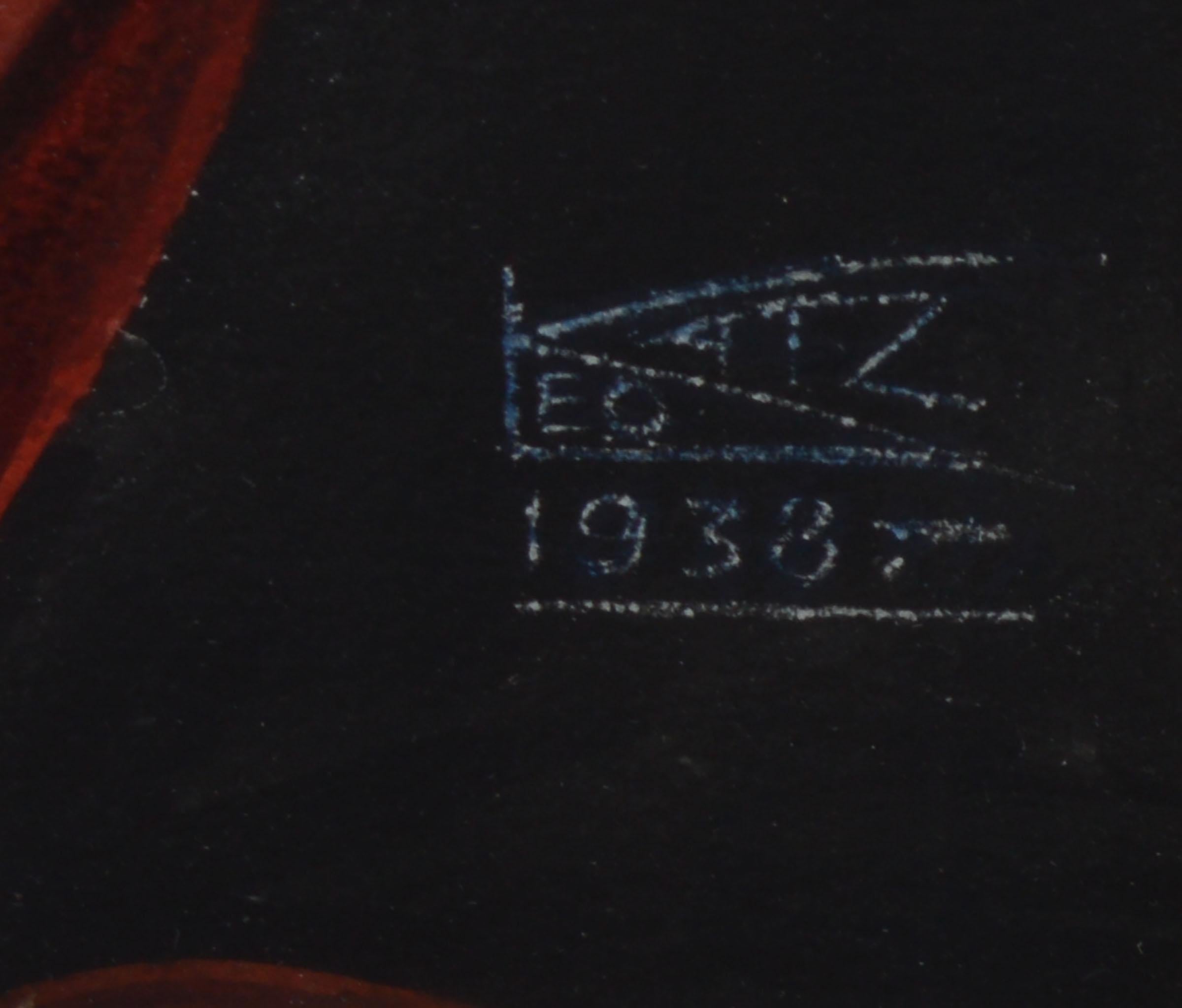 Leo Katz - Vintage American Modernist Fruit Still Life Realist Painting by Leo Katz at 1stDibs ...