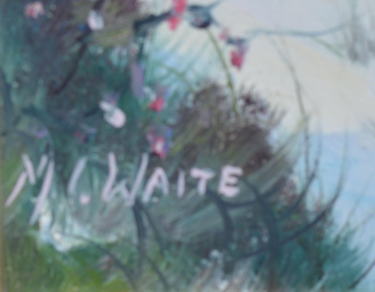 Malcolm Waite - Antique American Impressionist Coastal Oil Painting by ...