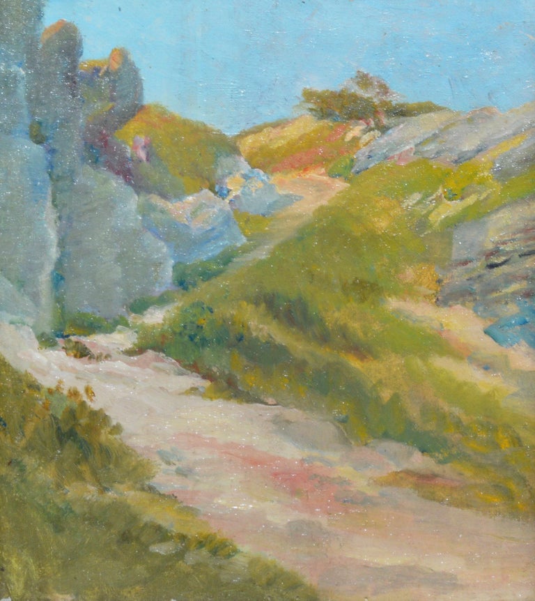 Walter G. Cleveland - Antique American Impressionist Beach Seascape Oil ...
