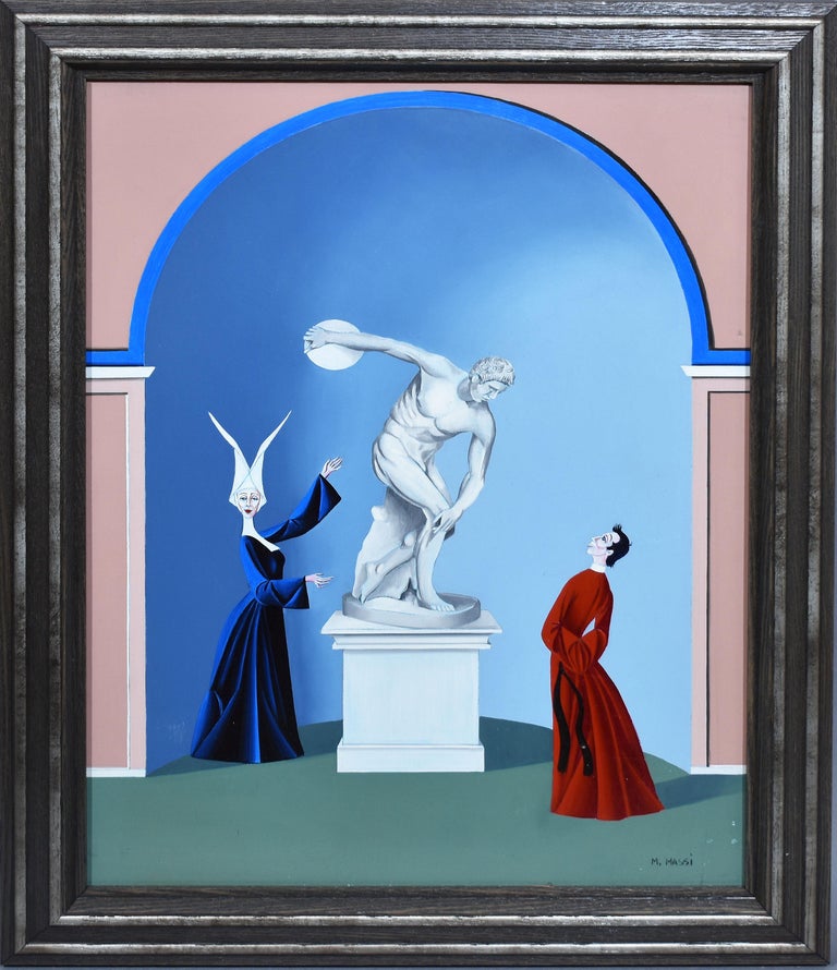 Maurizio Massi - Admiring the "Discobolus of Myron", Vintage Genre ...