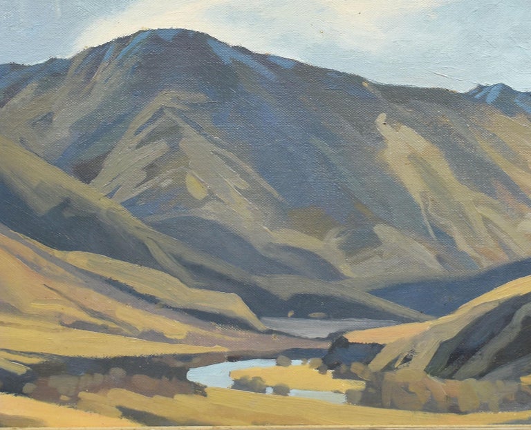 Colin Vernon Wheeler - Colin Wheeler Signed New Zealand Impressionist ...