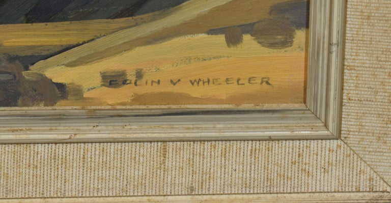 Colin Vernon Wheeler - Colin Wheeler Signed New Zealand Impressionist ...