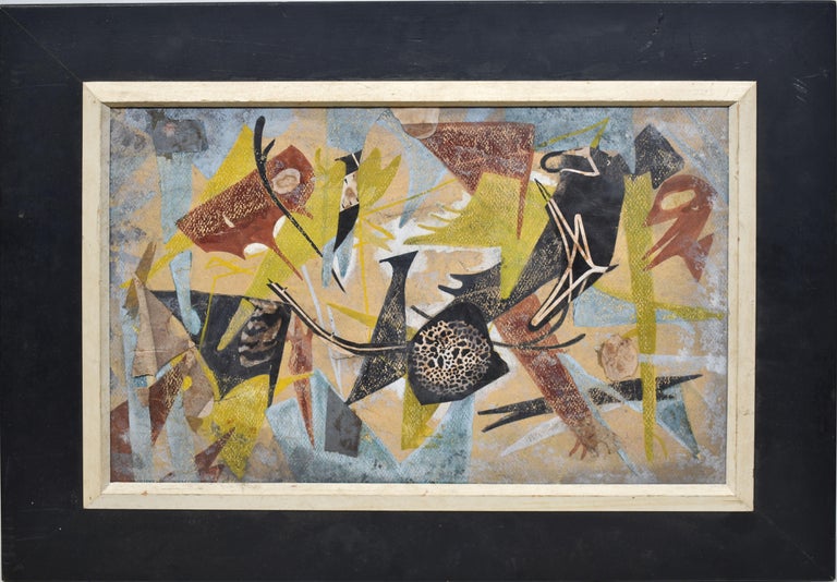 Ruth Rowe - "Night Singing" American Female Modernist Cubist Abstract ...