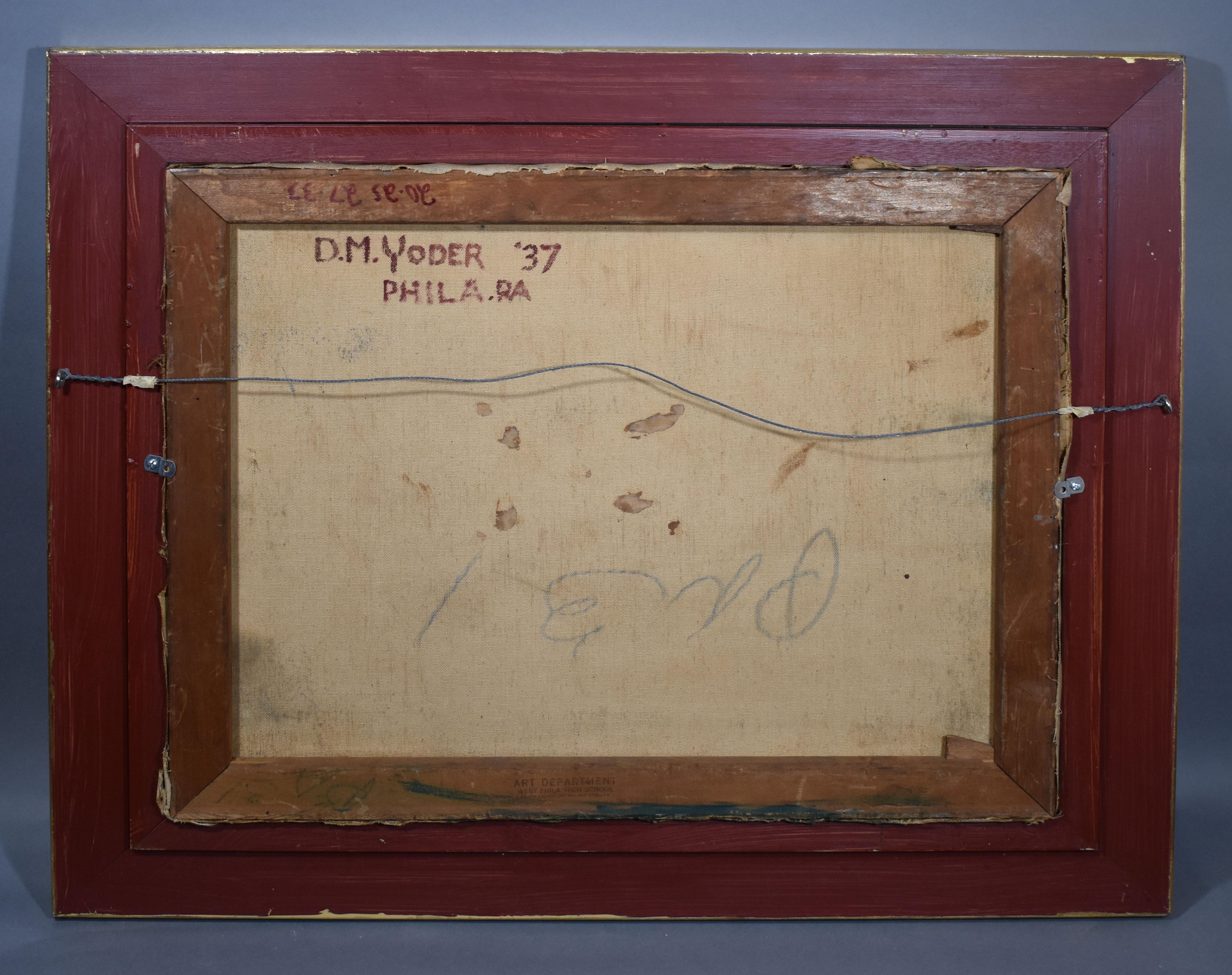 Daniel Yoder - Antique American Modernist Industrial Philadelphia ...