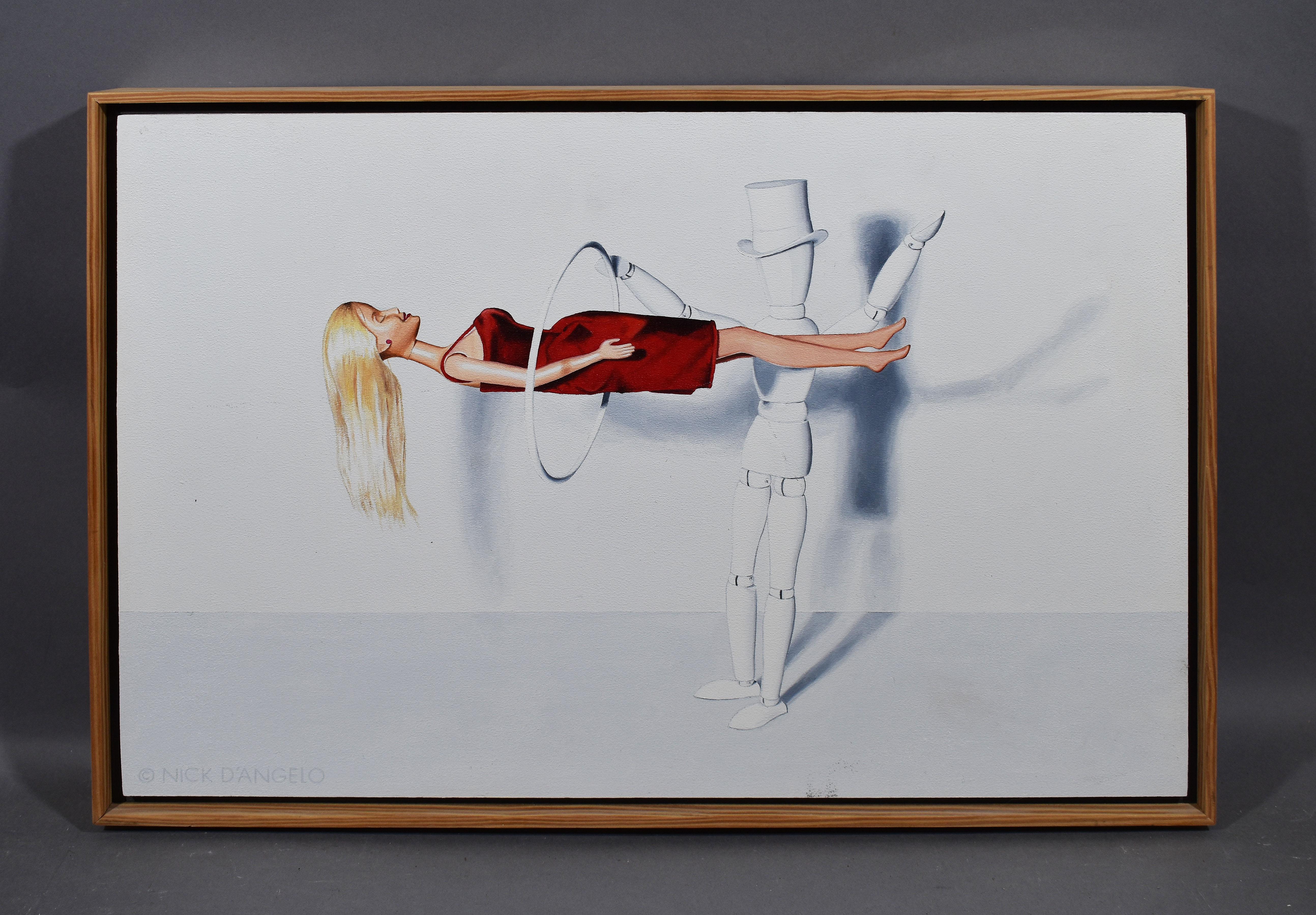 Nick D'Angelo - Vintage American Modernist Pop Art Surreal Original ...