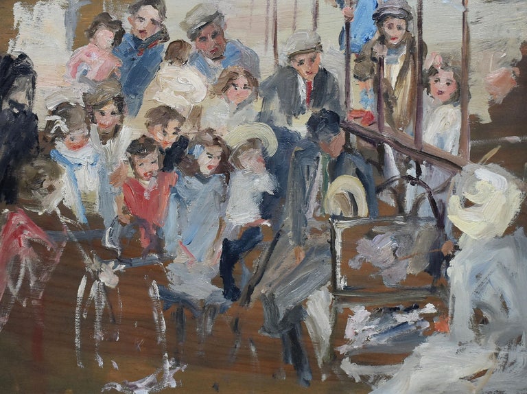 Clara Greenleaf Perry (1871 - 1960) - Artists Studio, Class in Madrid ...