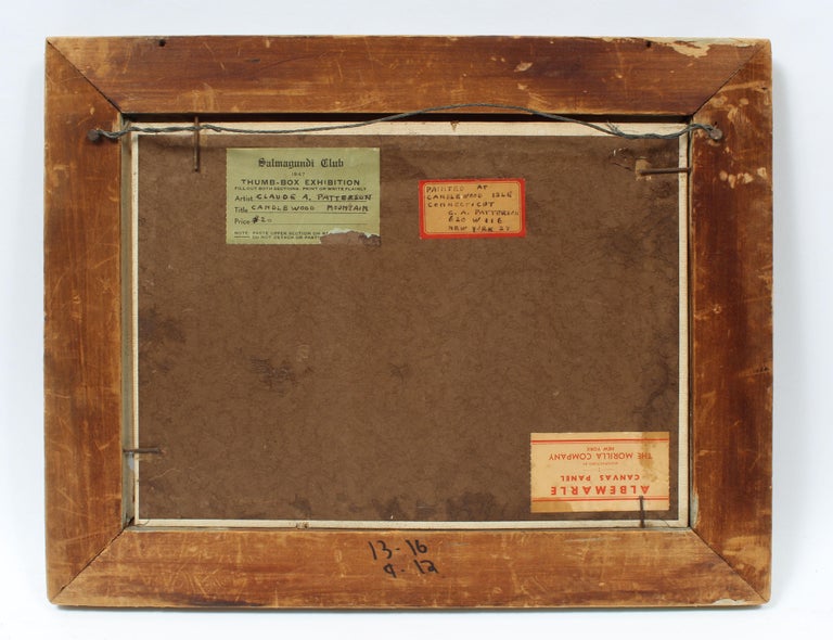 Claude Patterson - Antique American Impressionist Panoramic Summer ...