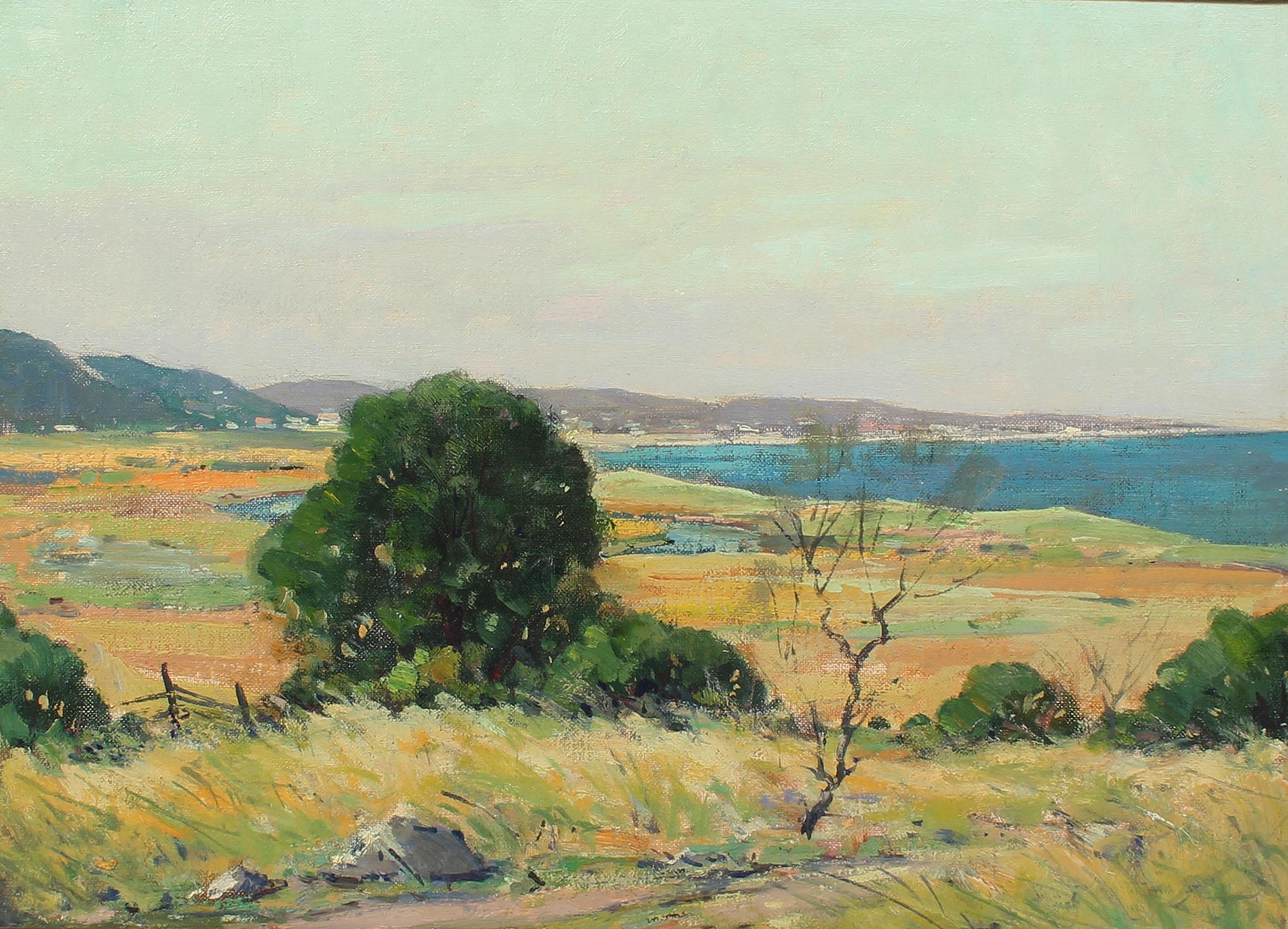 John Ensor - Antique Early Canadian Impressionist Panoramic Summer ...