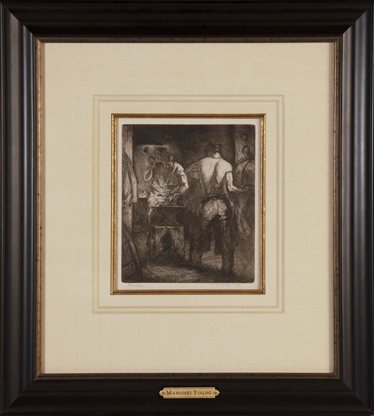 Mahonri Young - Ferrier (sic) For Sale at 1stDibs