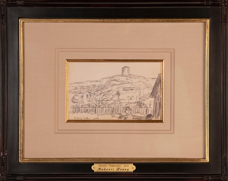 Mahonri Young - Sidney, Nebraska, 1938 by Mahonri Young For Sale at 1stDibs