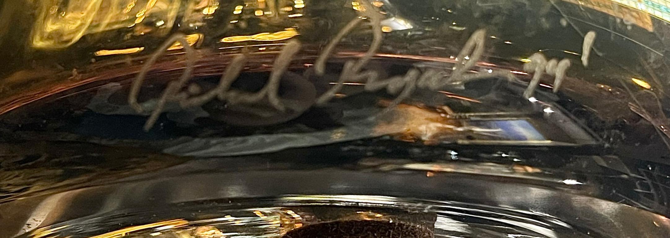 Richard Royal - Diamond Cut Blown Glass Vase, 1994 by Richard Royal For ...