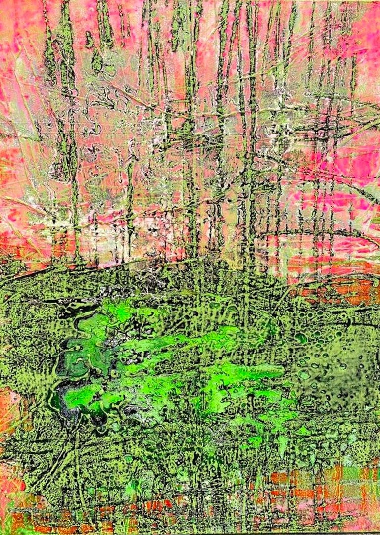 Alexander Höller - WALD #- Forest, Abstract Expressionism, Contemporary ...