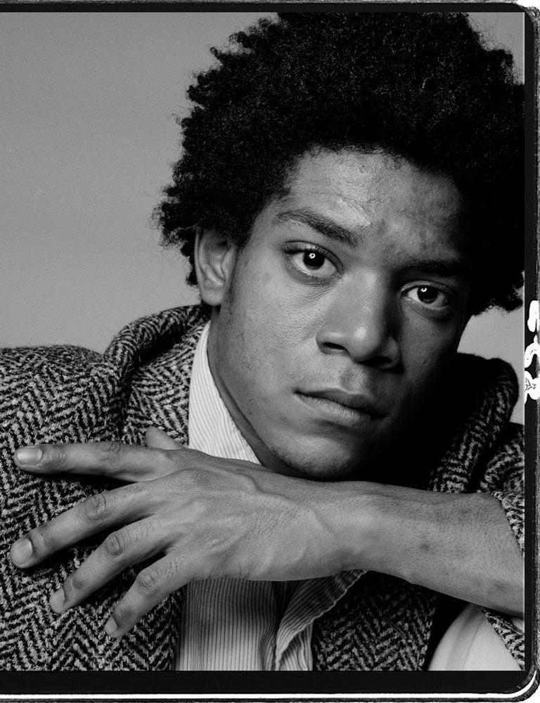 Richard Corman - Basquiat A Portrait I For Sale at 1stDibs
