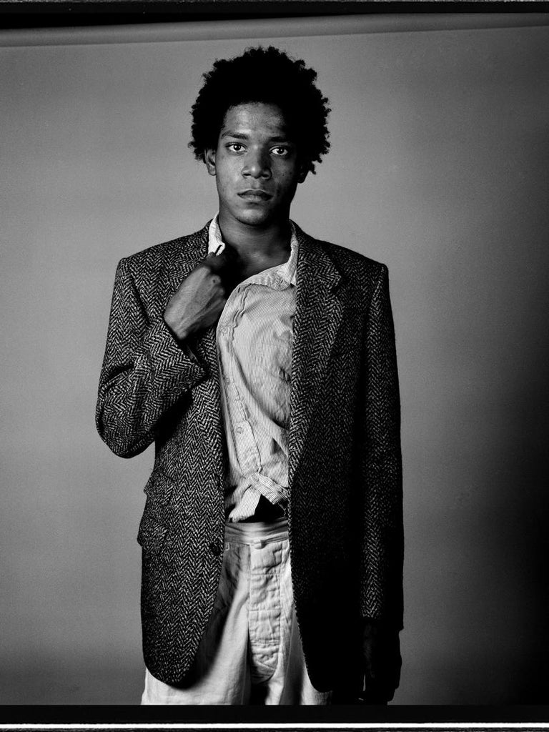 Richard Corman - Basquiat A Portrait IV For Sale at 1stDibs
