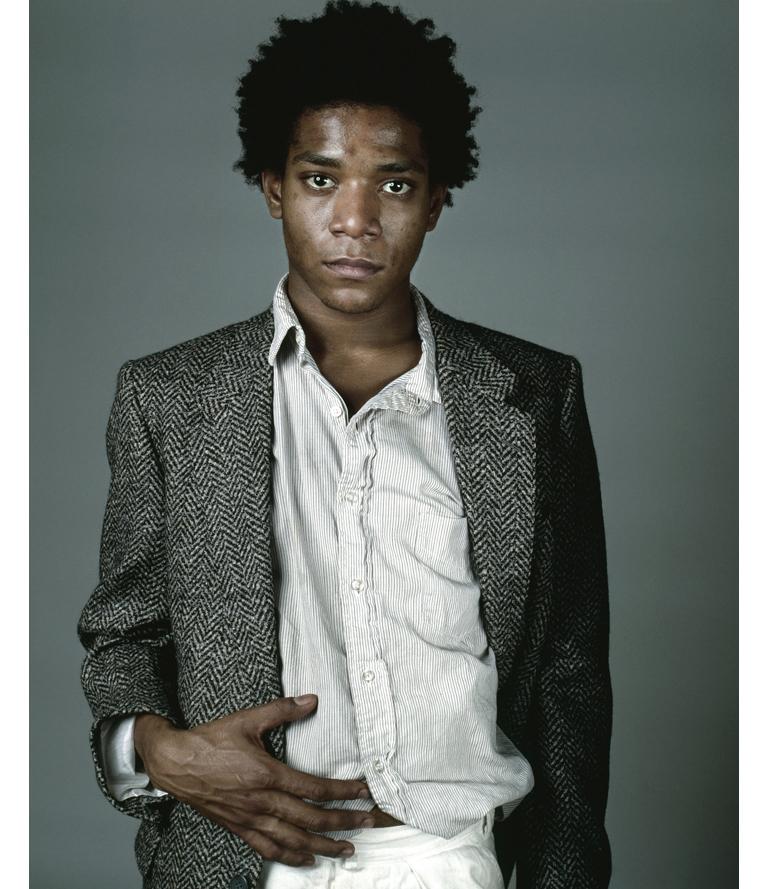 Richard Corman - Basquiat A Portrait V For Sale at 1stDibs
