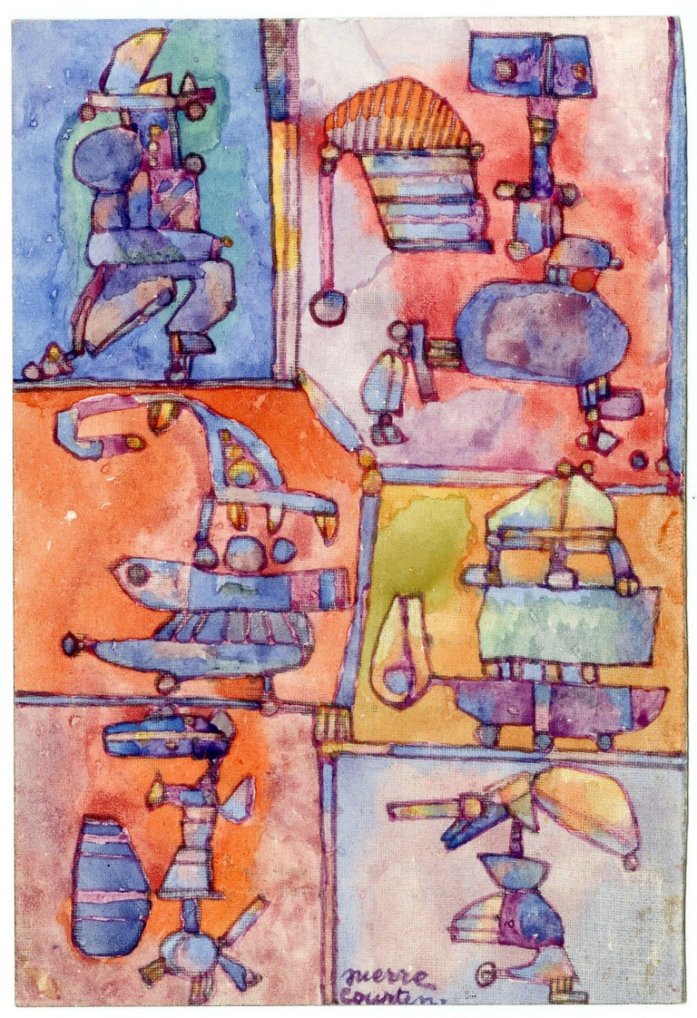 Pierre Courtin - Untitled (six vignettes) For Sale at 1stDibs