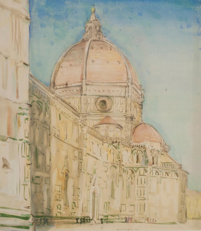 Donald Shaw MacLaughlan - The Duomo, Florence For Sale at 1stDibs