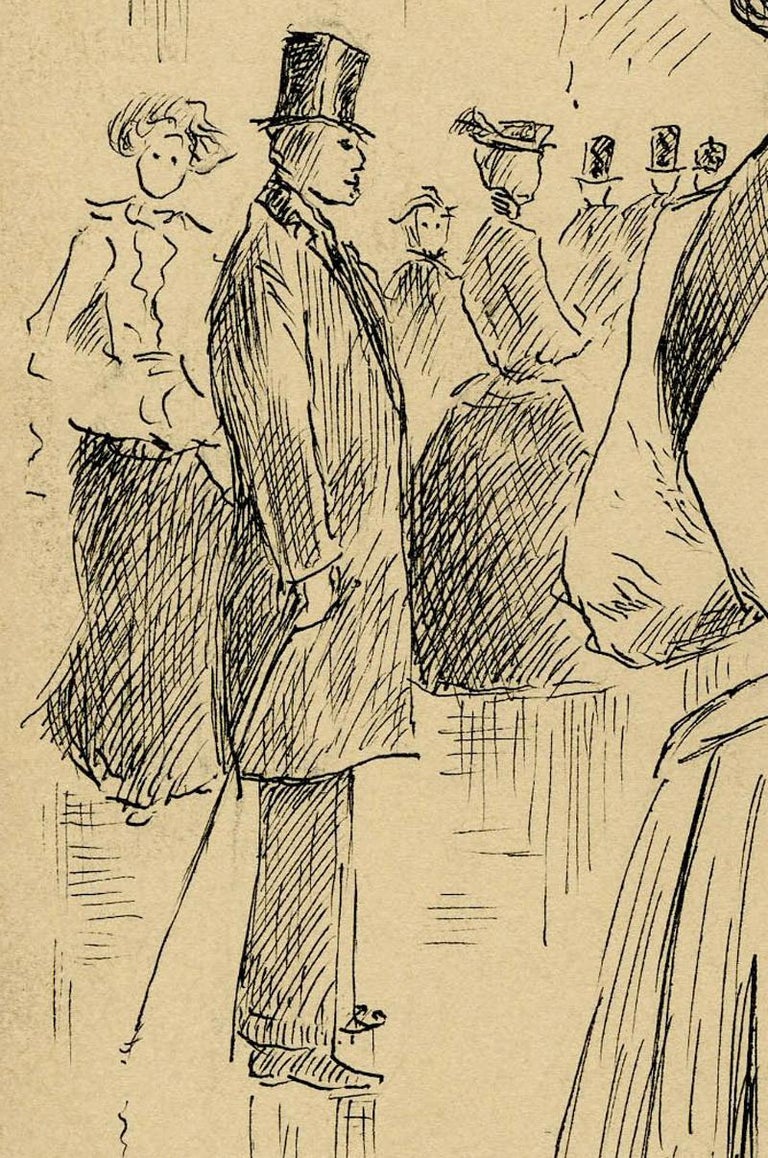Henry Somm - Night Life at the Moulin Rouge For Sale at 1stDibs