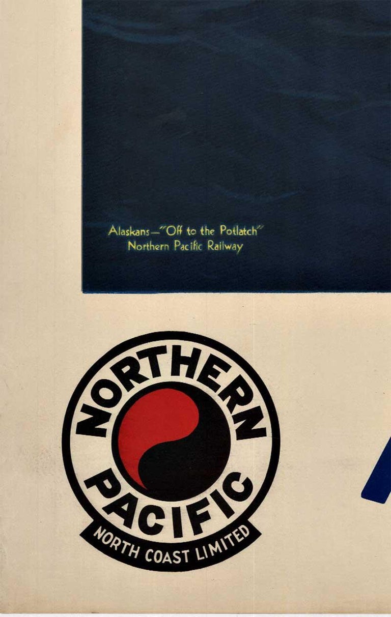 Sidney Lawrence - Alaska Northern Pacific North Coast Limited original ...