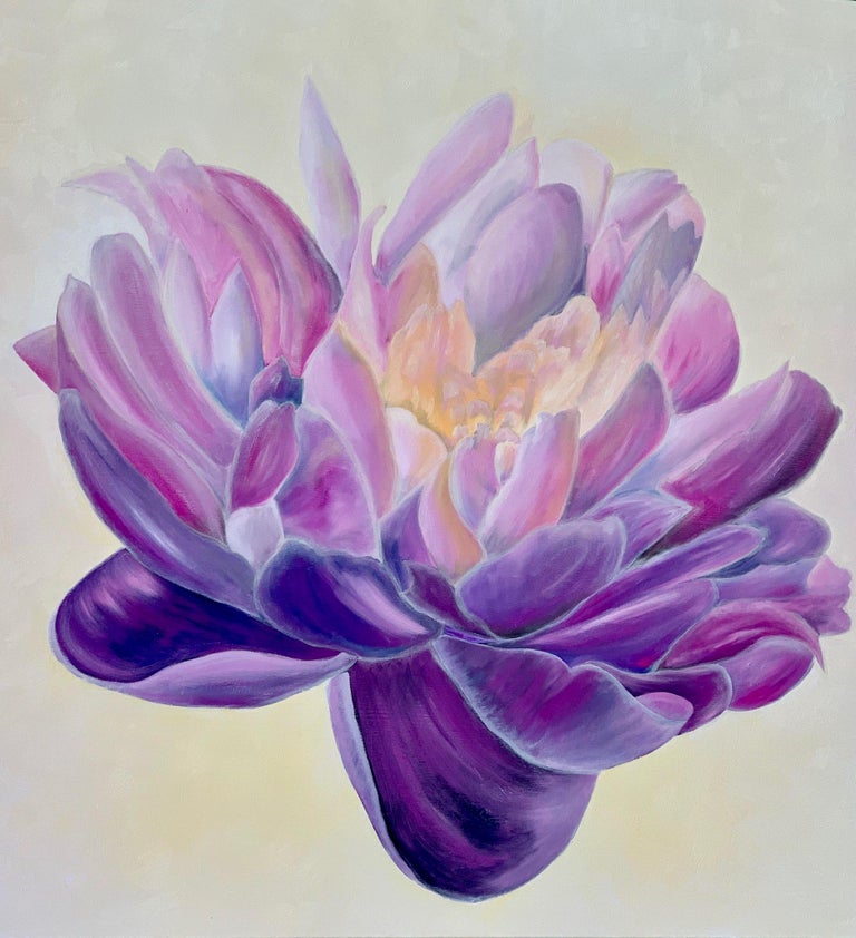 Debbie Pakzaban - Peony, floral painting, Realism, Texas artist For ...