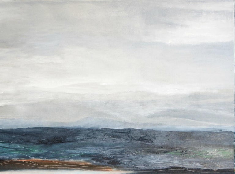 Marie Rioux - Three, Contemporary Representational Art, Landscape For ...