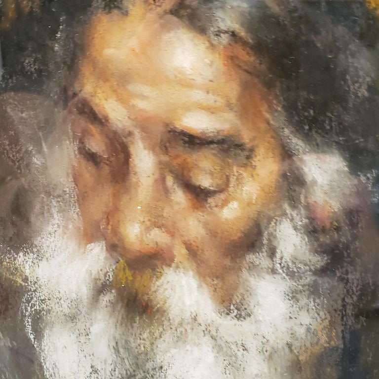 Ramon Kelley - The Wise Man II, Portrait Painting, Ramon Kelley ...