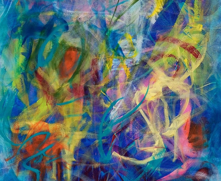Debbie Pakzaban - NOLA #39, Abstract Colors,Texas artist, Women in the ...
