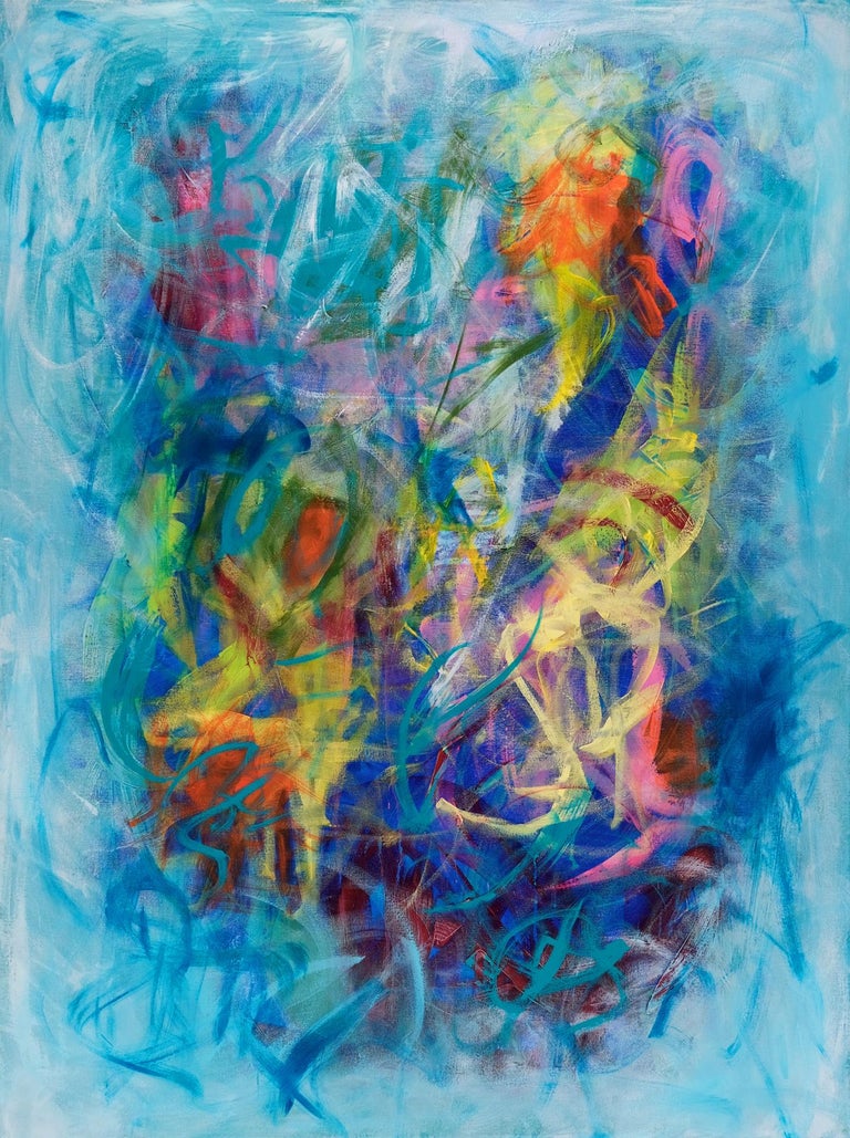 Debbie Pakzaban - NOLA #39, Abstract Colors,Texas artist, Women in the ...
