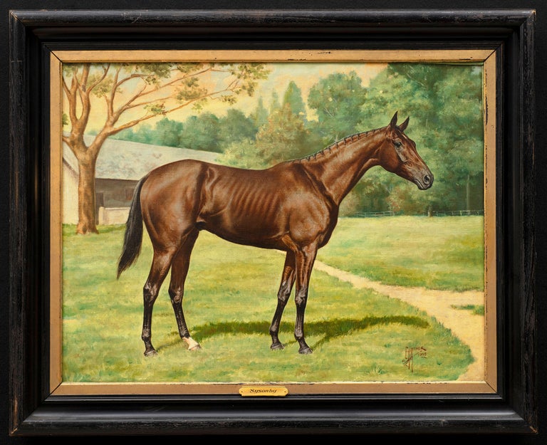 Edward Herbert Miner - Horse Portrait- "Sysonby," Edward Herbert Miner ...