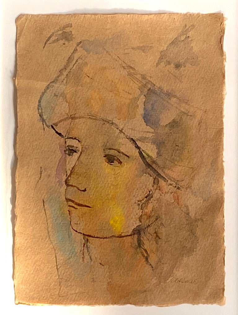 Theodore Milton Wassmer – Figur mit Hut im Angebot bei 1stDibs