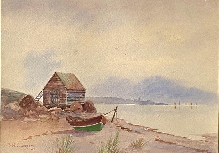 Frederick Cozzens - “The Fisherman’s Cottage” For Sale at 1stDibs