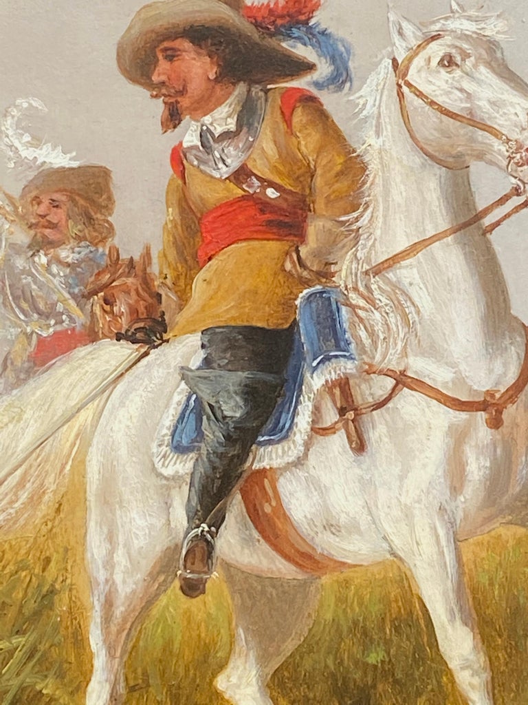 “French Cavaliers” For Sale at 1stDibs | charles michel painting inc