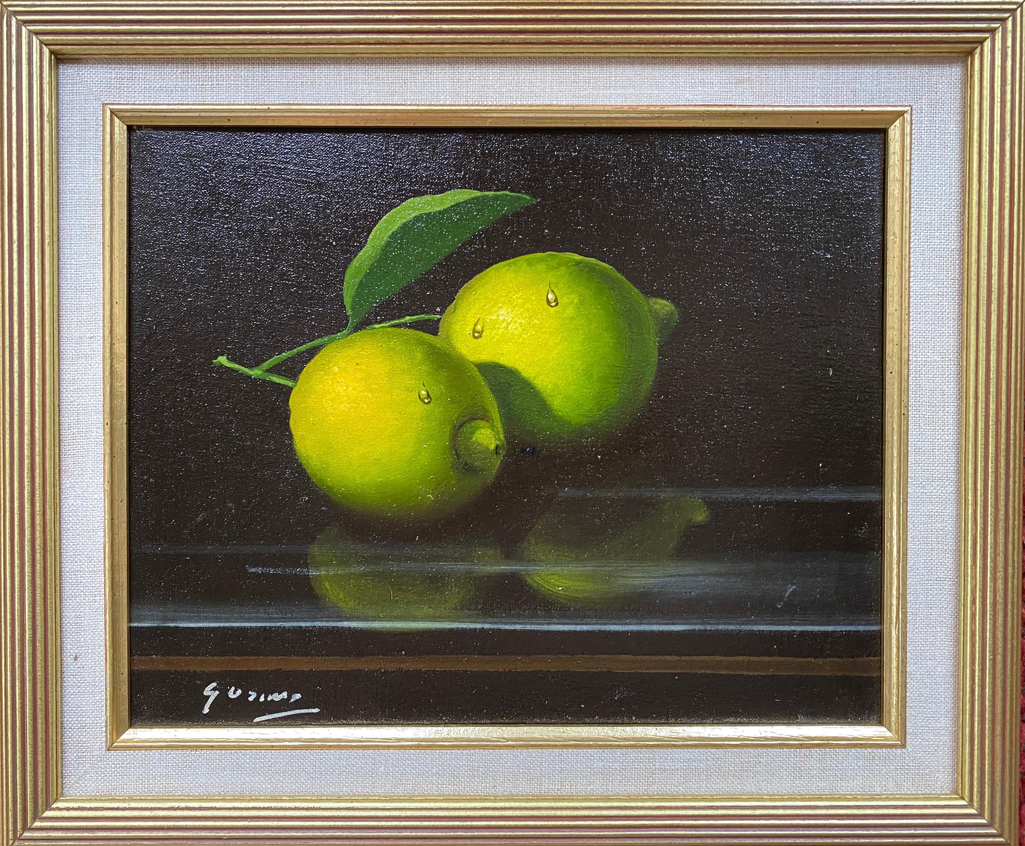 Antonio Gusini - “Still Life with Limes” at 1stDibs | gusini painting ...