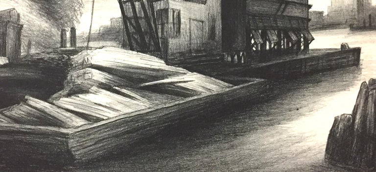 Ann Nooney - Ann Nooney, (Loading the Lumber Barge, NYC) For Sale at ...