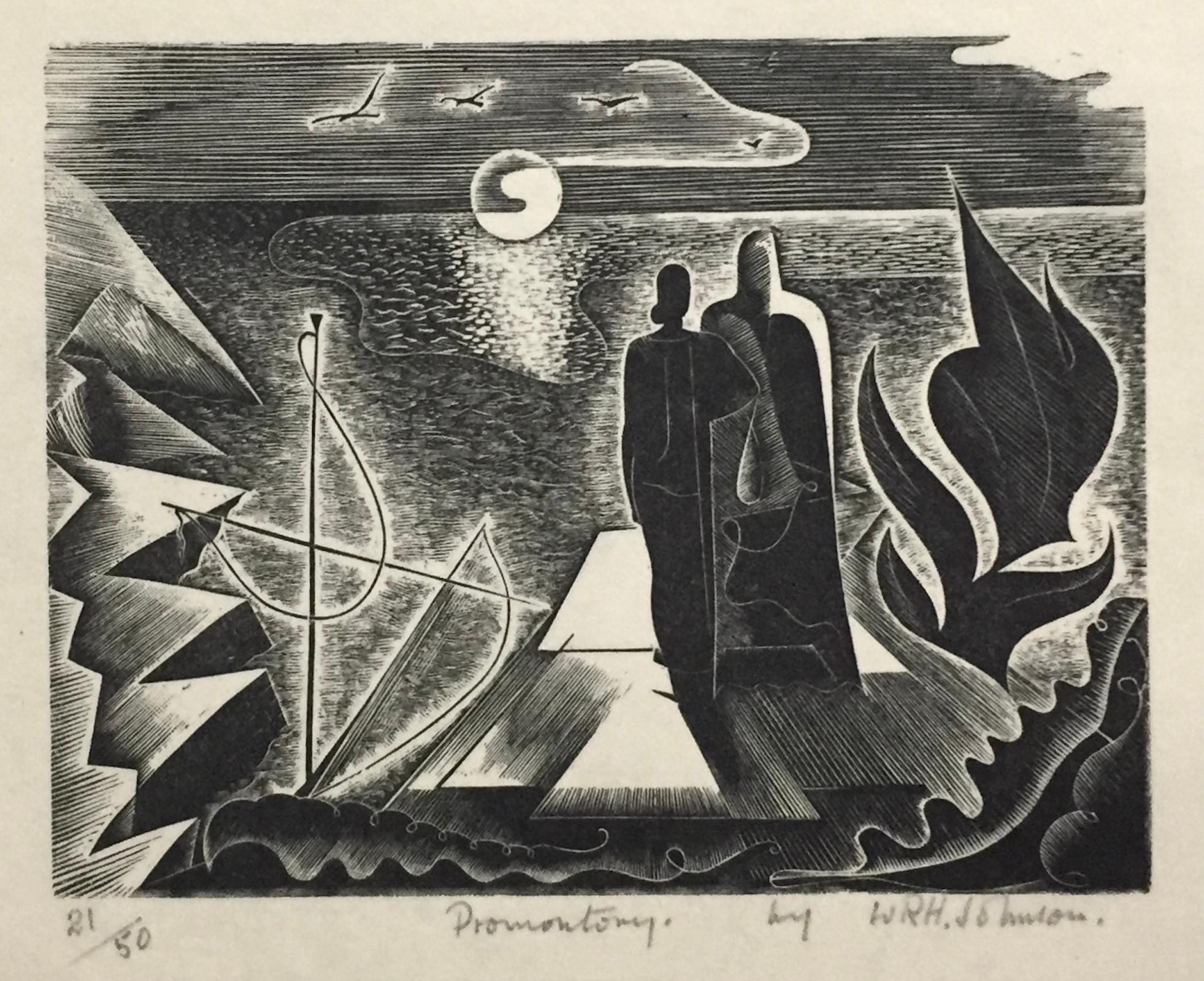 Woodcut Landscape Prints - 563 For Sale at 1stDibs | woodcut landscape