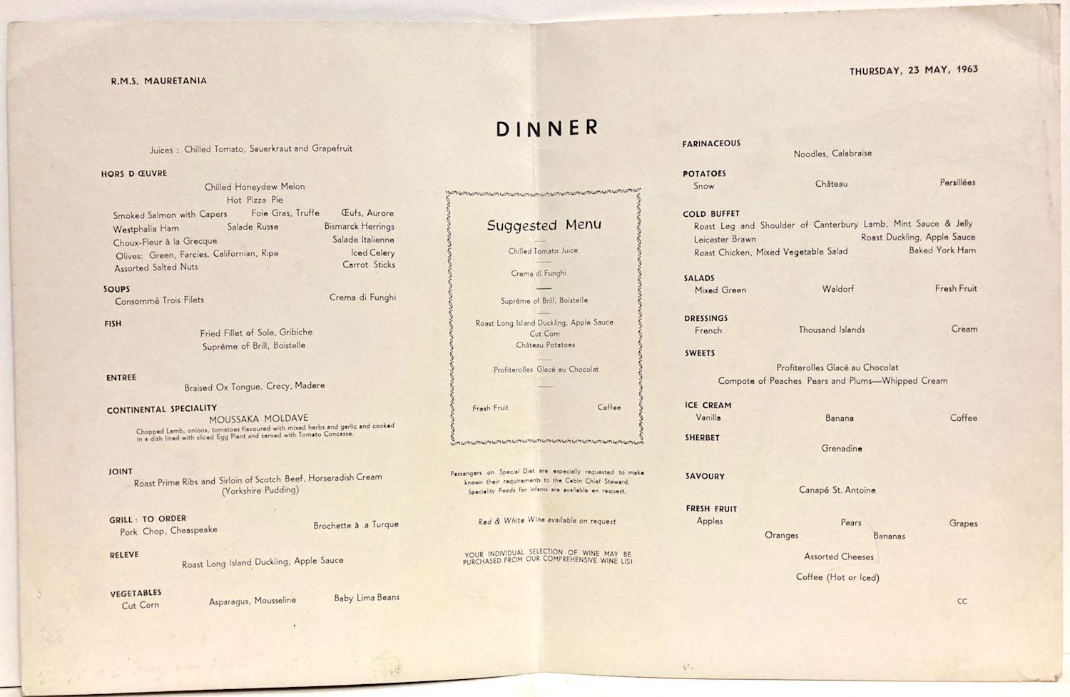 Alfred Bendiner - Alfred Bendiner, (R.M.S. Mauretania, Cunard Lines ...