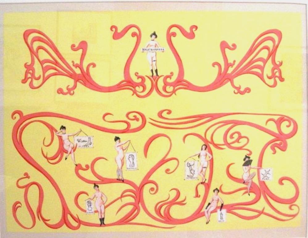 Jack Henderson - Young Male Model with Red Drape at 1stDibs