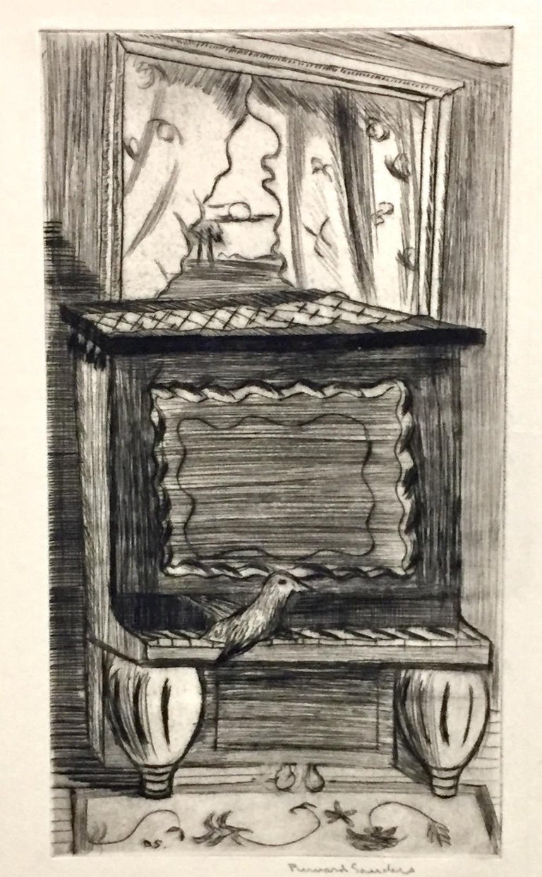 Bernard Sanders - Bird on Piano For Sale at 1stDibs