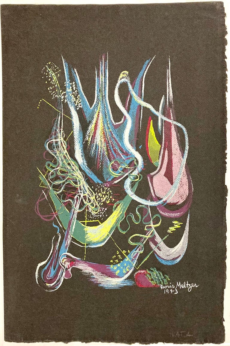 Doris Meltzer - Doris Meltzer, (Lyrical Abstraction) For Sale at 1stDibs