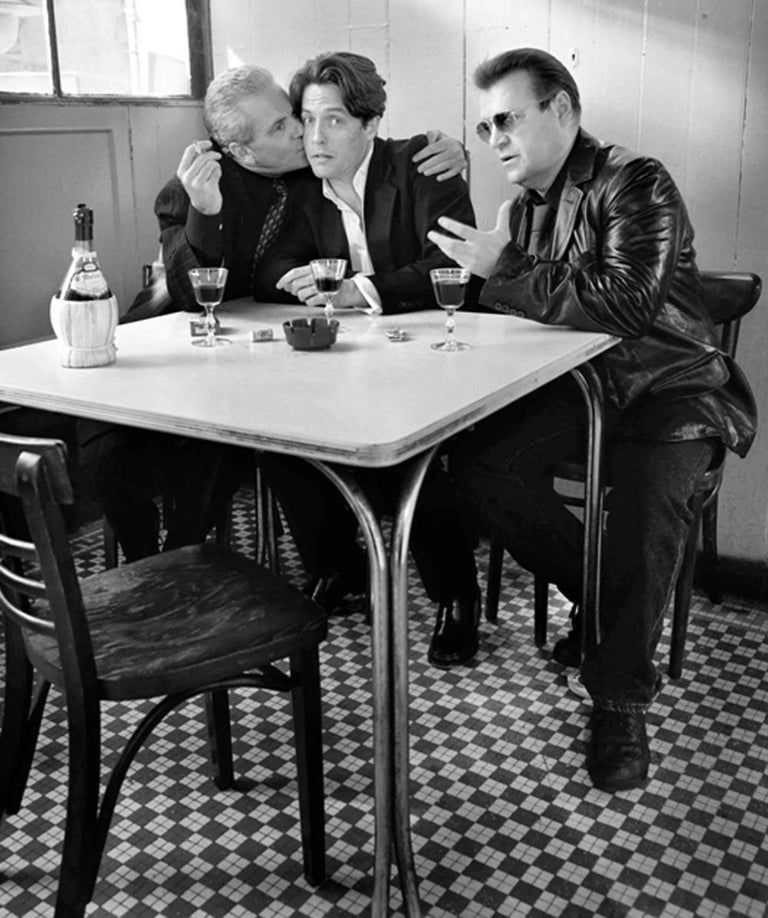 Lorenzo Agius - Lorenzo Agius - Hugh Grant, photograph, black and white ...