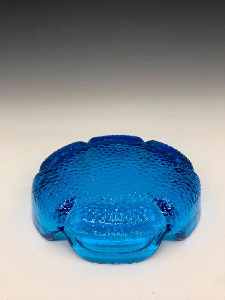 Blenko Glass - Vintage Mid-Century Modern Cobalt Blue Blenko Glass ...