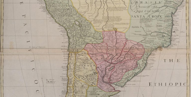 John Senex - South America For Sale at 1stDibs