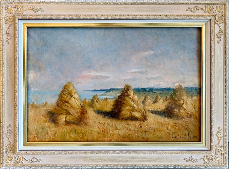 Marguerite Hain - Large 19th century French impressionist painting ...