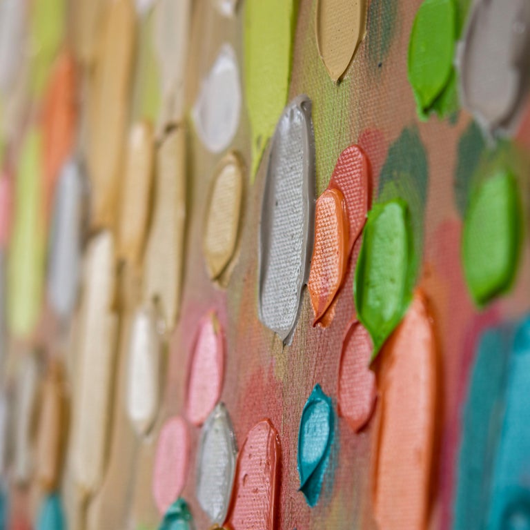 Sarah LaPierre - 'Color Map II' Wrapped Canvas Original Abstract ...