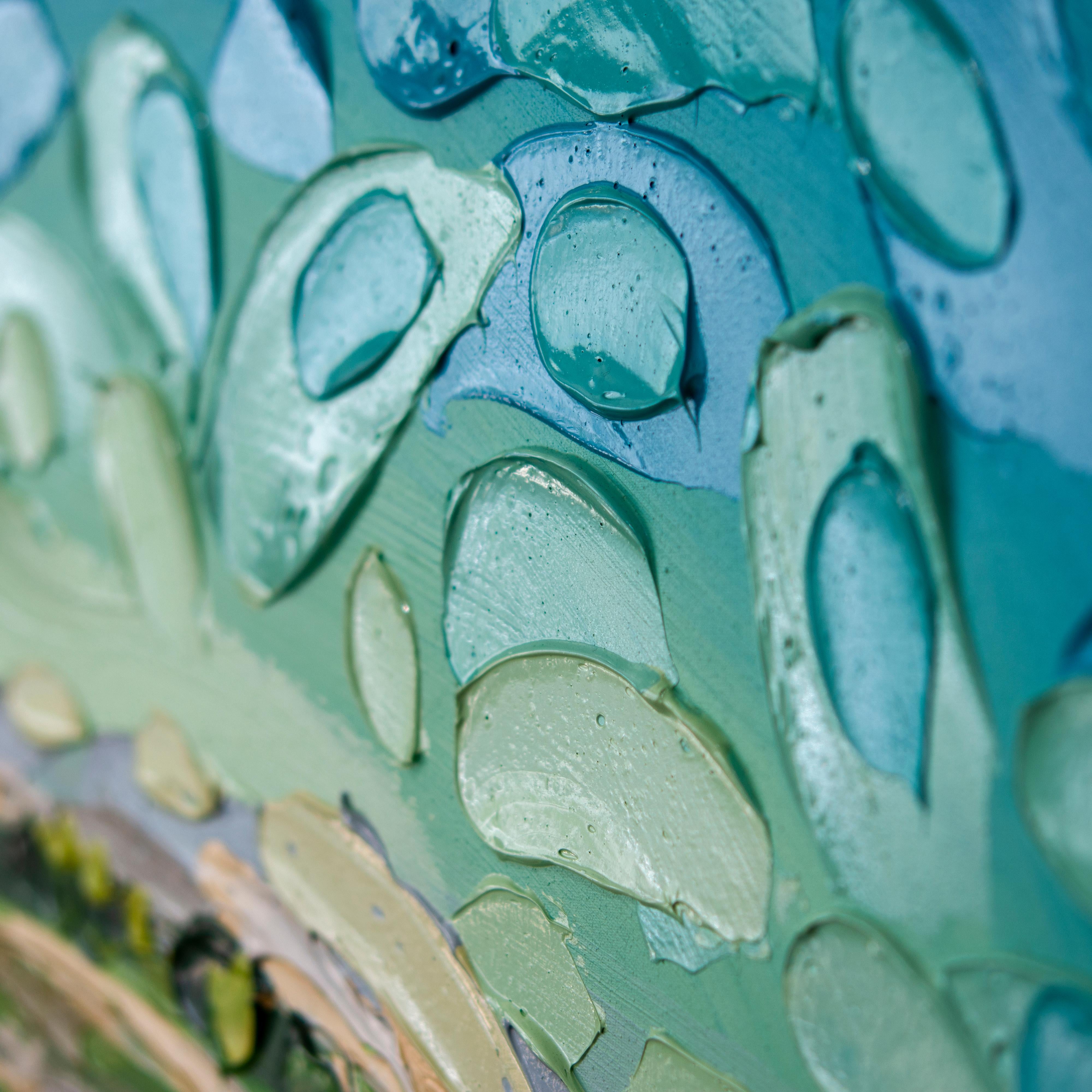 Sarah LaPierre - 'Peanut Island' Wrapped Canvas Original Coastal ...